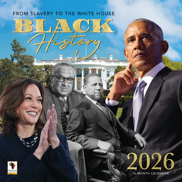 2026 Black History Wall Calendar | FashionMojos.com